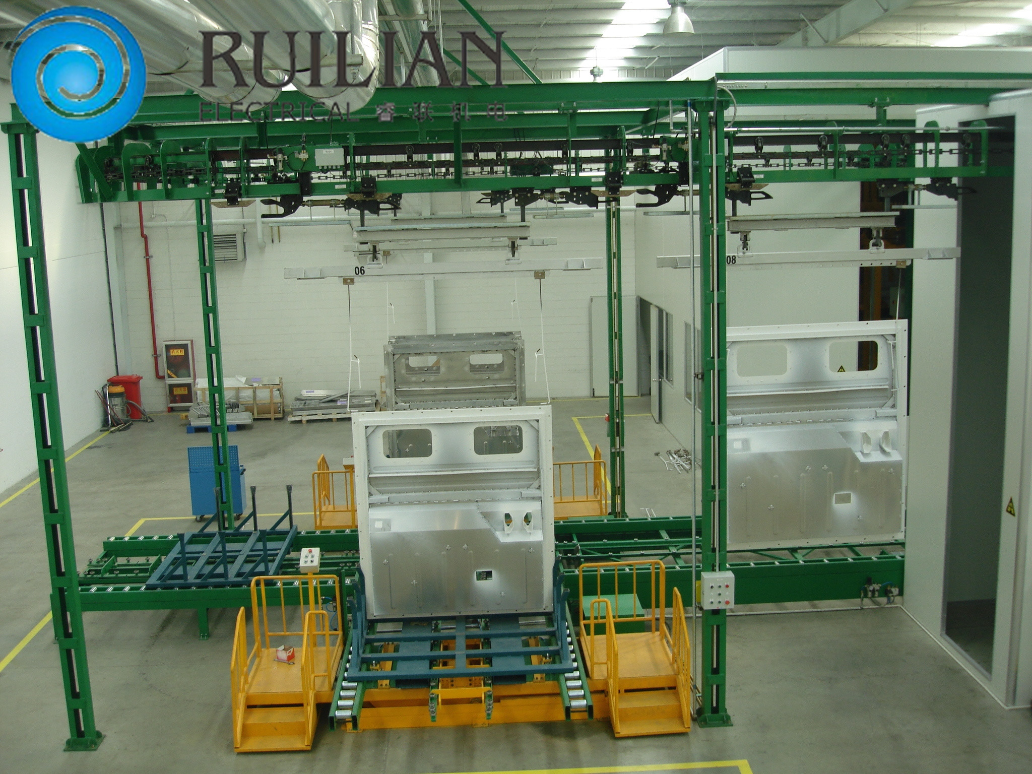 Spray Painting Equipments Car Trunk Board Coating Line